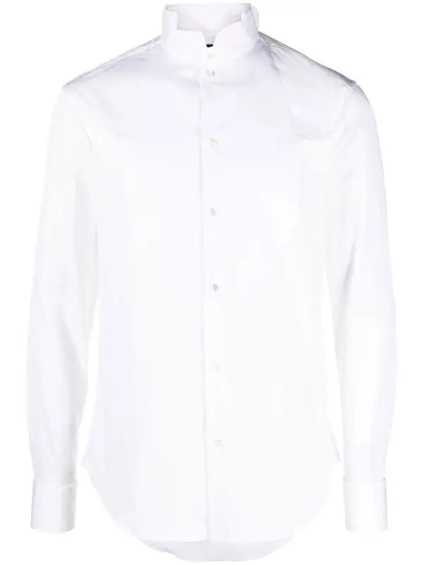 Emporio Armani Wingtip-collar Long Sleeve Shirt