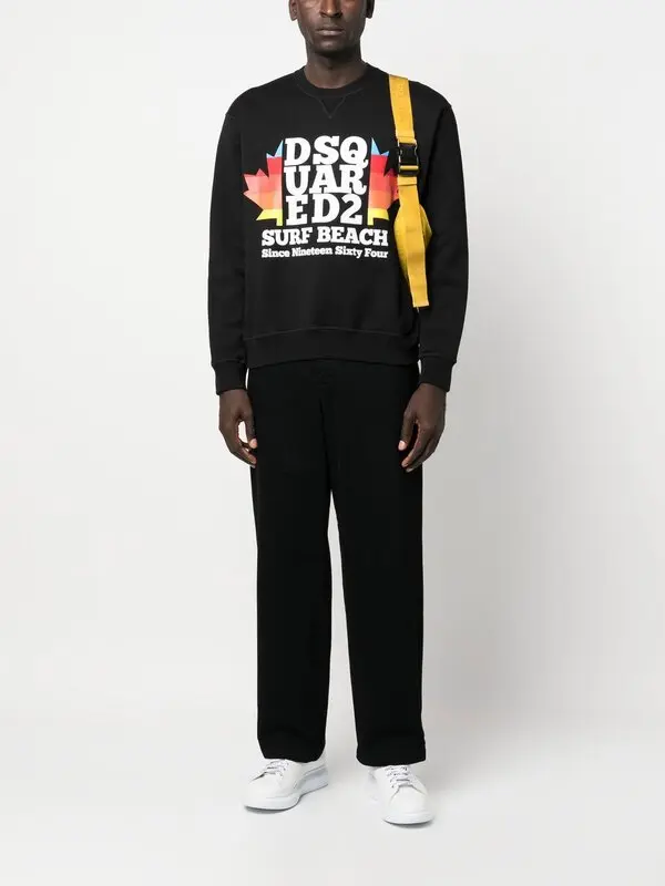 Dsquared2 Graphic-print Long-sleeve Sweatshirt