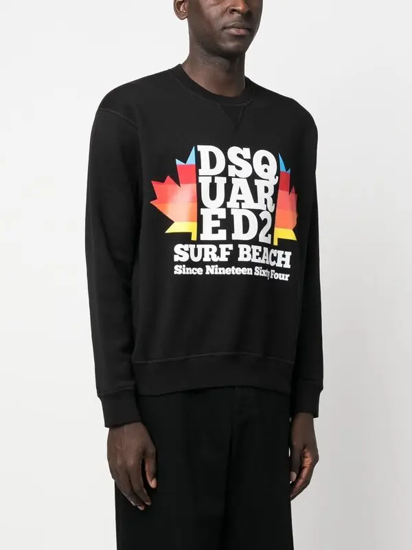 Dsquared2 Graphic-print Long-sleeve Sweatshirt