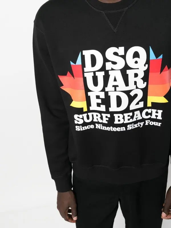 Dsquared2 Graphic-print Long-sleeve Sweatshirt
