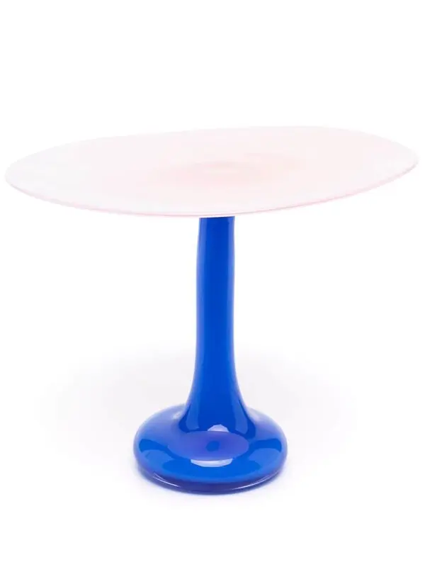 HELLE MARDAHL Glass Cake Pedestal - Pink