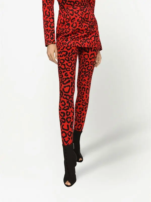 Dolce & Gabbana Leopard-print Mini Skirt
