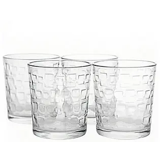 Gibson Home Great Foundations S/4 Double Old Fa Shioned Glasse