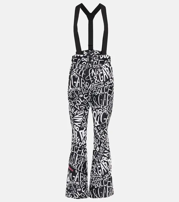 Dolce & Gabbana Logo-print Ski Salopettes