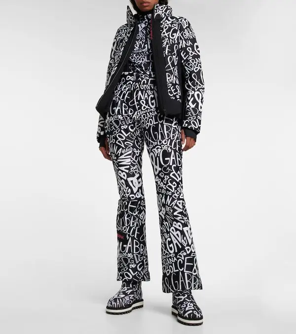 Dolce & Gabbana Logo-print Ski Salopettes