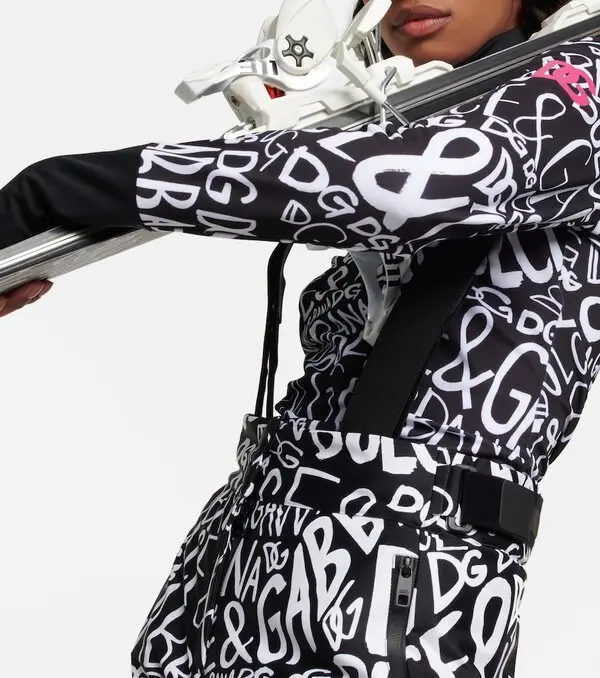 Dolce & Gabbana Logo-print Ski Salopettes