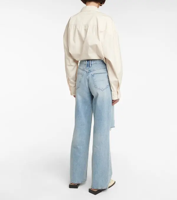 FRAME Le High N Tight Wide-leg Jeans