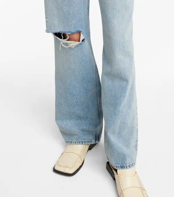 FRAME Le High N Tight Wide-leg Jeans