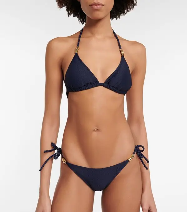 Heidi Klein Core Bikini Bottom - Blue