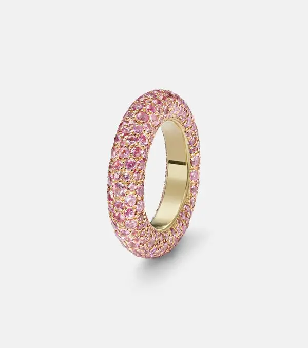 OCTAVIA ELIZABETH 18kt Gold Ring With Sapphires