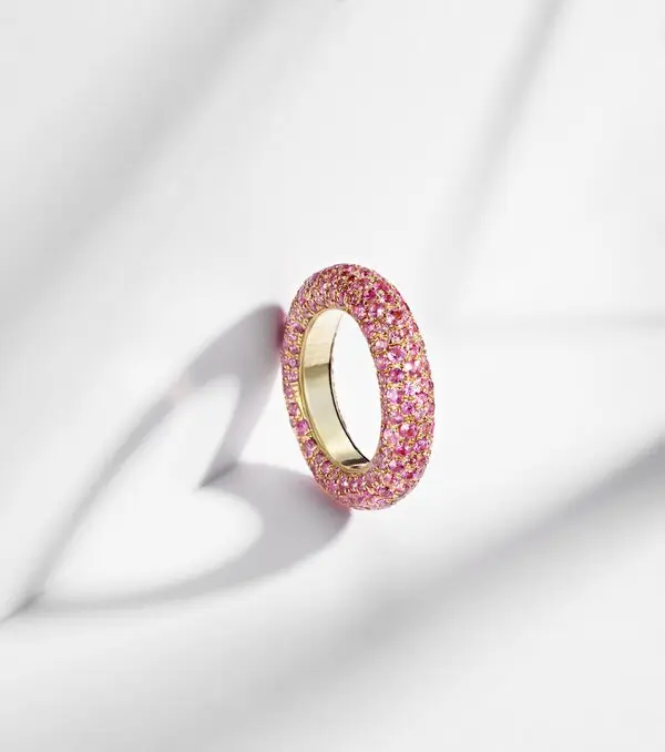 OCTAVIA ELIZABETH 18kt Gold Ring With Sapphires