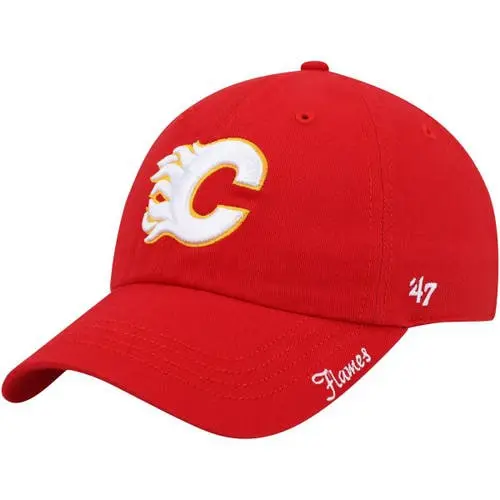 '47 Calgary Flames Team Miata Clean Up Adjustable Hat