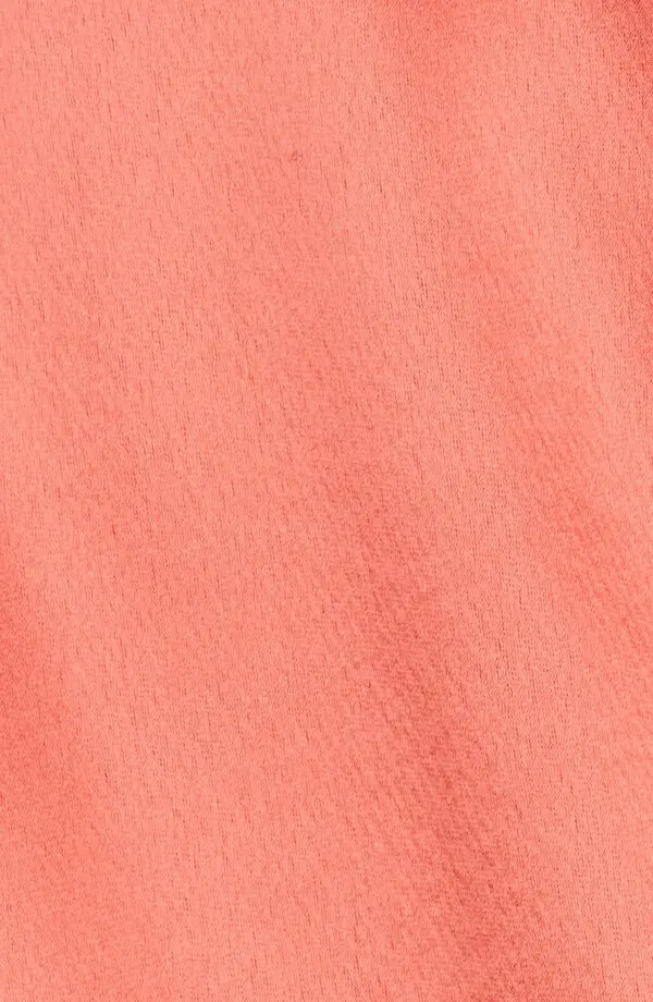 Cinq À Sept Kylie Ruched Sleeve Satin Blazer - Sumac