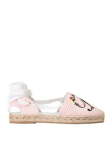 ROGER VIVIER Espadrilles With Ankle Ties - White