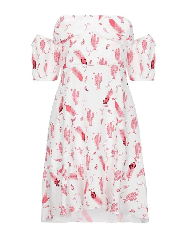 CHIARA FERRAGNI Mini Dress With Paisley Print And Sequins