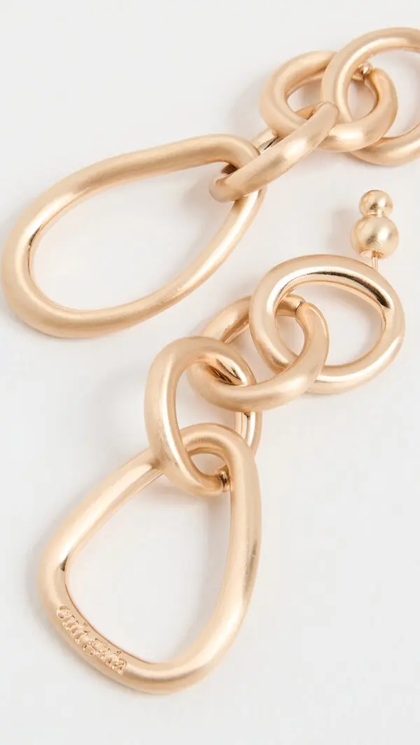 Cult Gaia Reyes Earrings - Brushed Brass