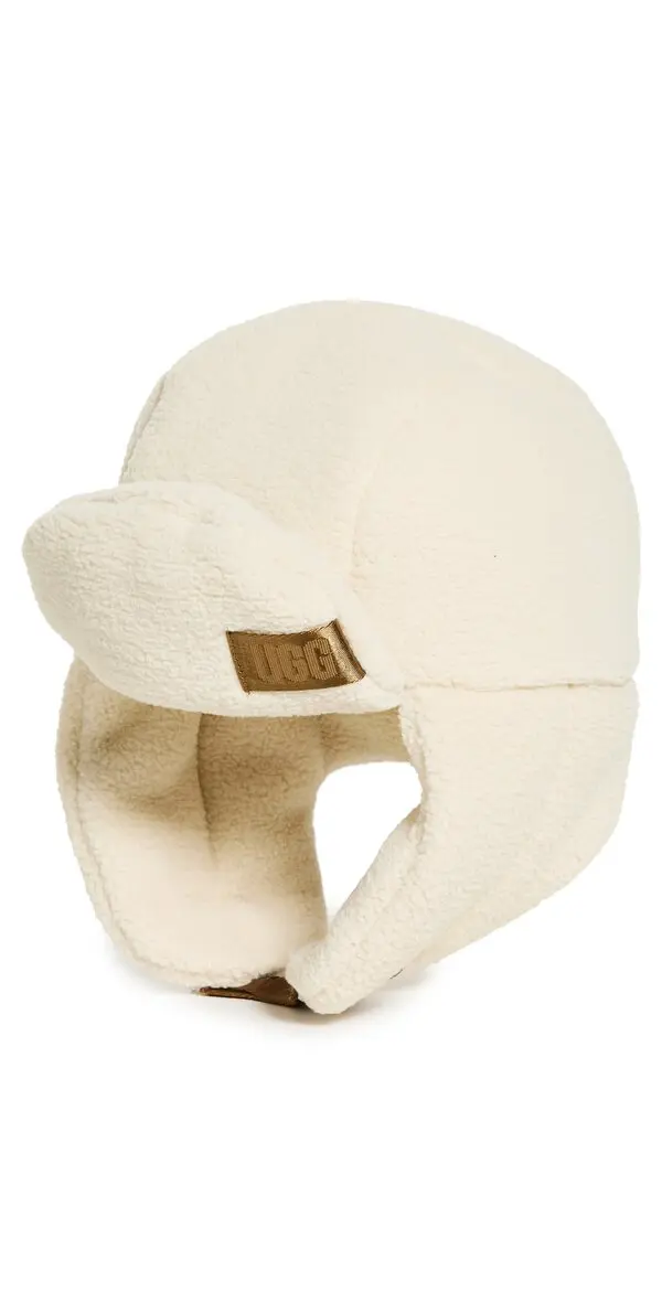 Ugg Sherpa Trapper Hat In Cream - 60% Off | Editorialist display picture 3