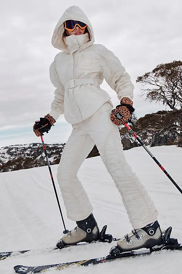 Free People Lift Love Waterproof Jacket - Ivory