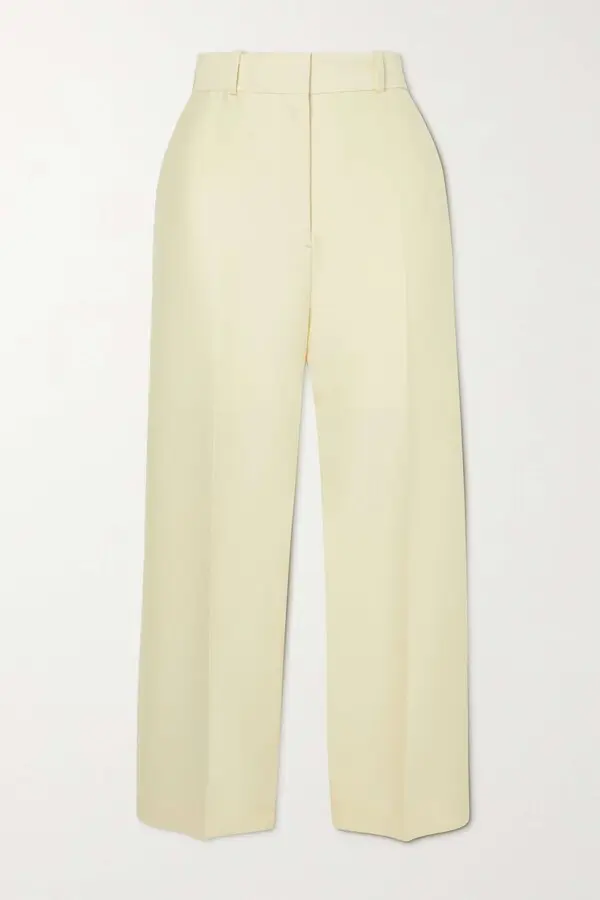 TOTEME Sateen Straight-leg Pants