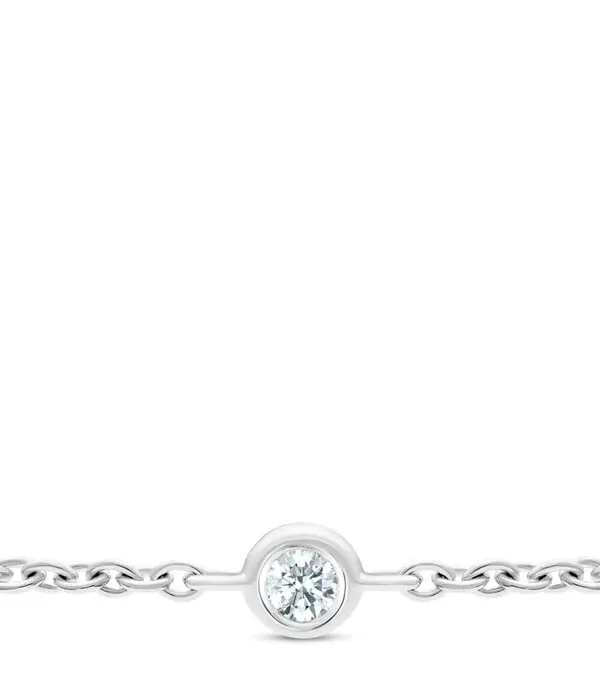 DE BEERS JEWELLERS White Gold And Diamond My First De Beers Bracelet