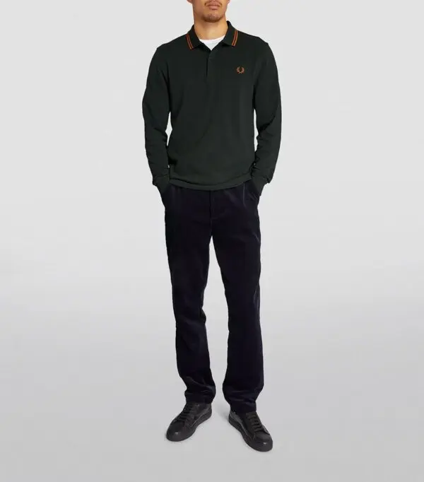 Fred Perry Long-sleeve Polo Shirt