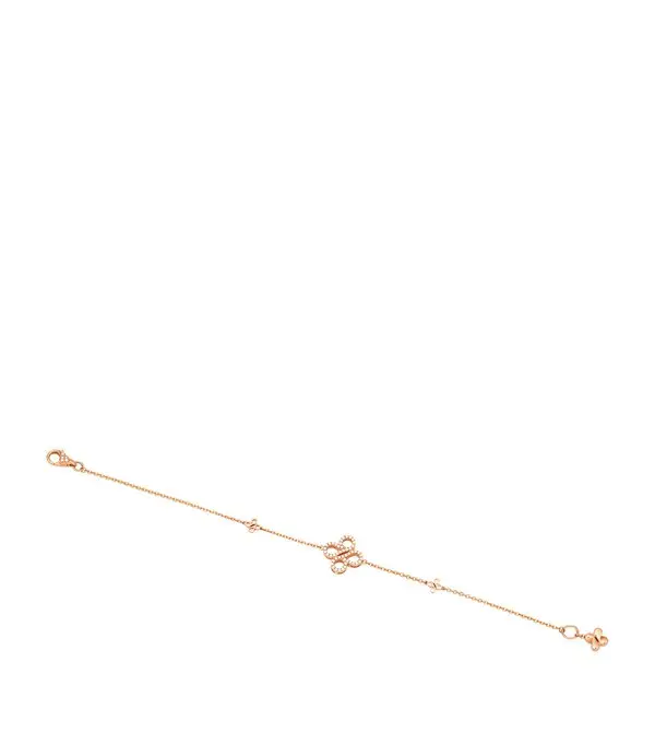 BOODLES And Diamond Be Charm Bracelet - Rose Gold