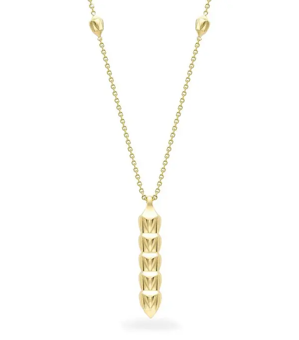 BOODLES Yellow Pendant Necklace - Gold