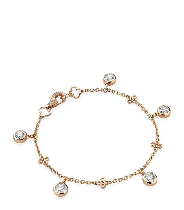 BOODLES And Diamond Beach Bracelet - Rose Gold