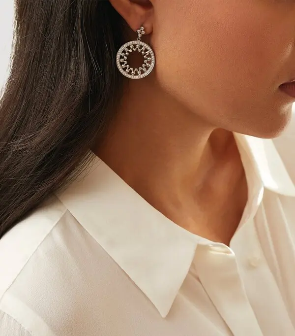 BOODLES Circus Diamond Drop Earrings