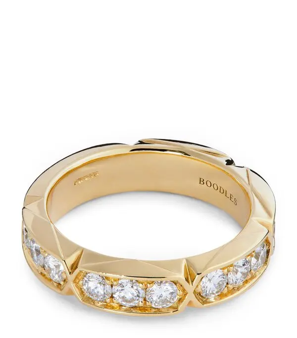 BOODLES Yellow Diamond Jazz Ring - Gold