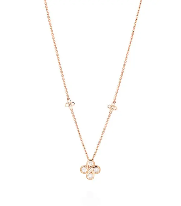 BOODLES And Diamond Be Pendant - Rose Gold