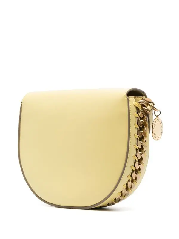 Stella McCartney Frayme Medium Shoulder Bag - Yellow