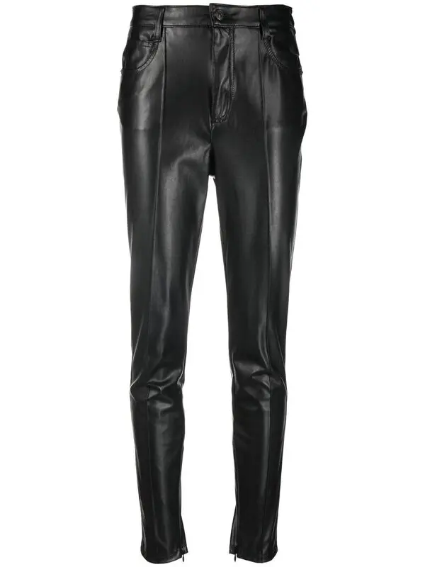 Ermanno Scervino Faux-leather Trousers