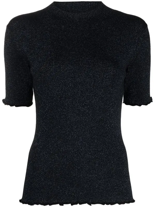 3.1 Phillip Lim Cut-out Ribbed Knit Top