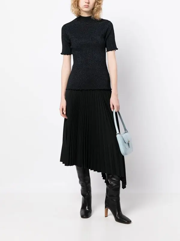 3.1 Phillip Lim Cut-out Ribbed Knit Top