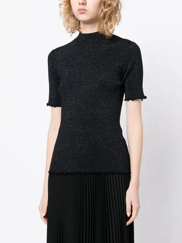 3.1 Phillip Lim Cut-out Ribbed Knit Top