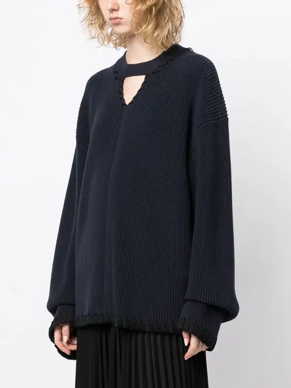 3.1 Phillip Lim Ribbed V-neck Jumper