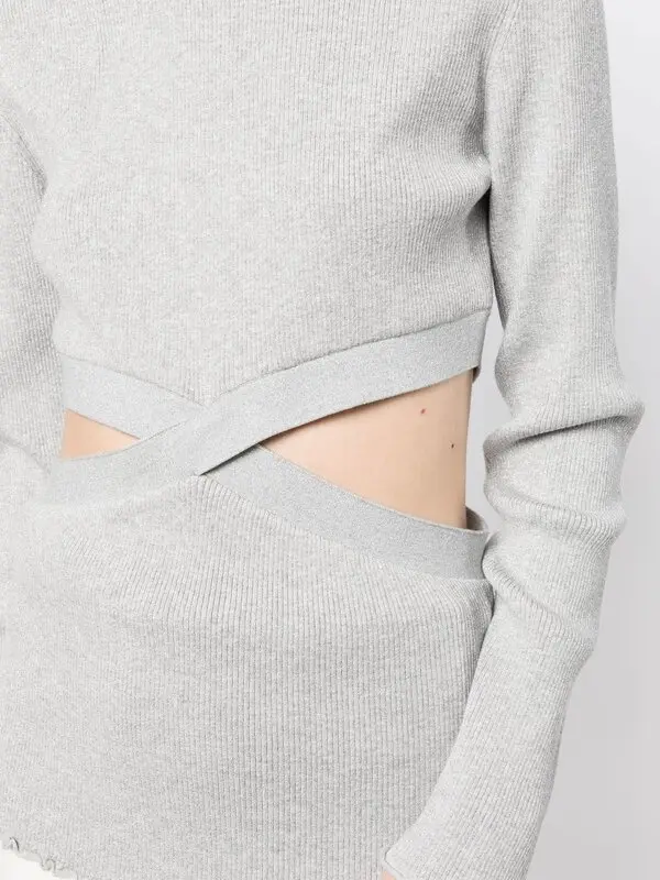 3.1 Phillip Lim Cut-out Ribbed Jumper