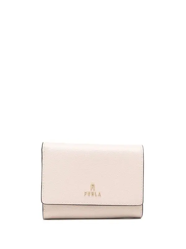 Furla Logo-plaque Leather Wallet - Pink