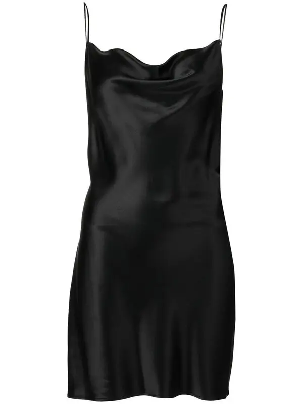 FLEUR DU MAL Cowl-neck Slip Dress