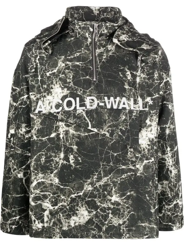 A-COLD-WALL* Marble-print Pullover Jacket