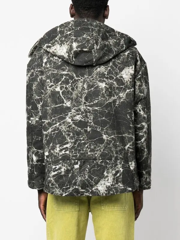 A-COLD-WALL* Marble-print Pullover Jacket