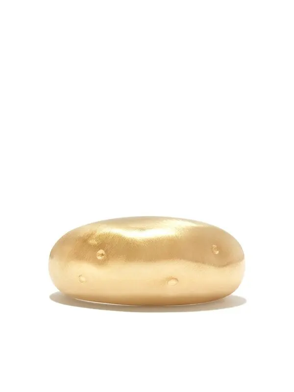 Lauren Rubinski 14kt Yellow Dome Ring