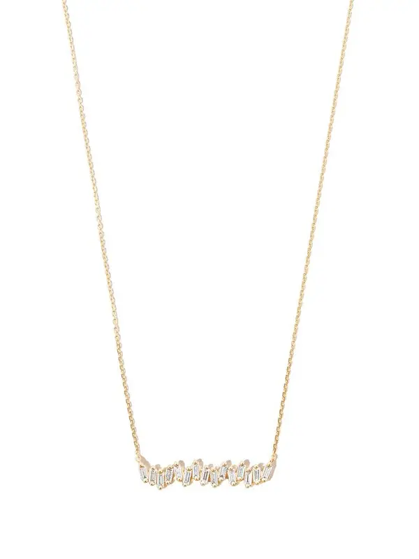 SUZANNE KALAN 18kt Yellow Diamond Fireworks Necklace - Gold