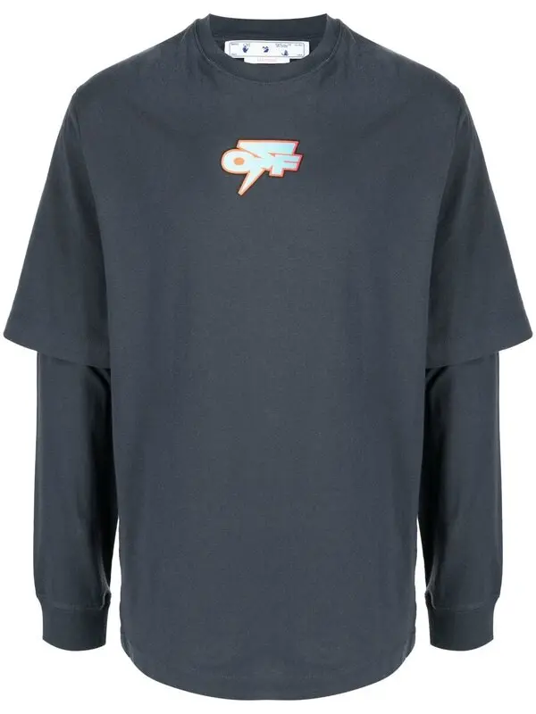 Off-White Degradé Thund Skate Layered T-shirt