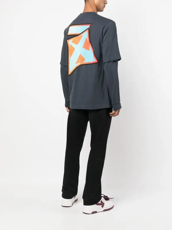Off-White Degradé Thund Skate Layered T-shirt