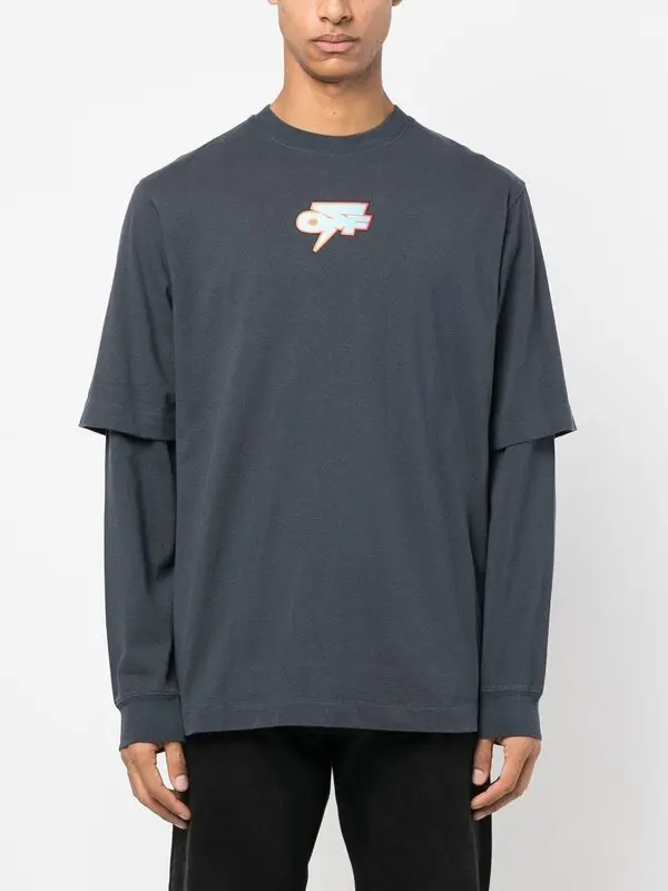 Off-White Degradé Thund Skate Layered T-shirt