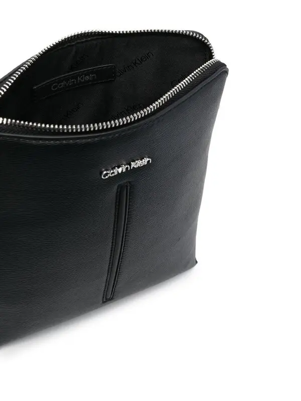 Calvin Klein Logo Plaque Messenger Bag