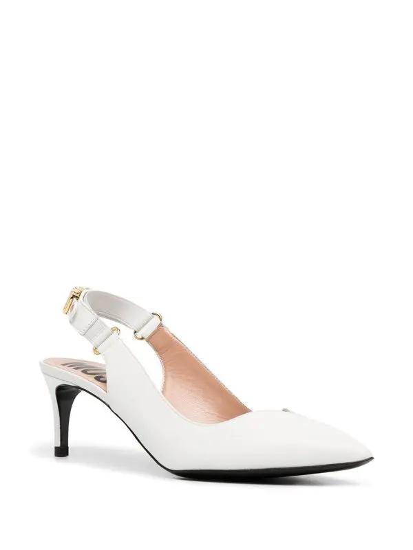 Moschino 55mm Leather Pumps