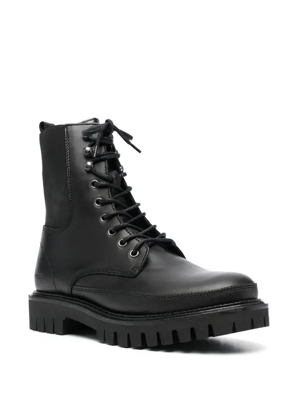 Tommy Hilfiger Leather Lace-up Ankle Boots